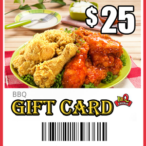 $25 Chicken Gift Card